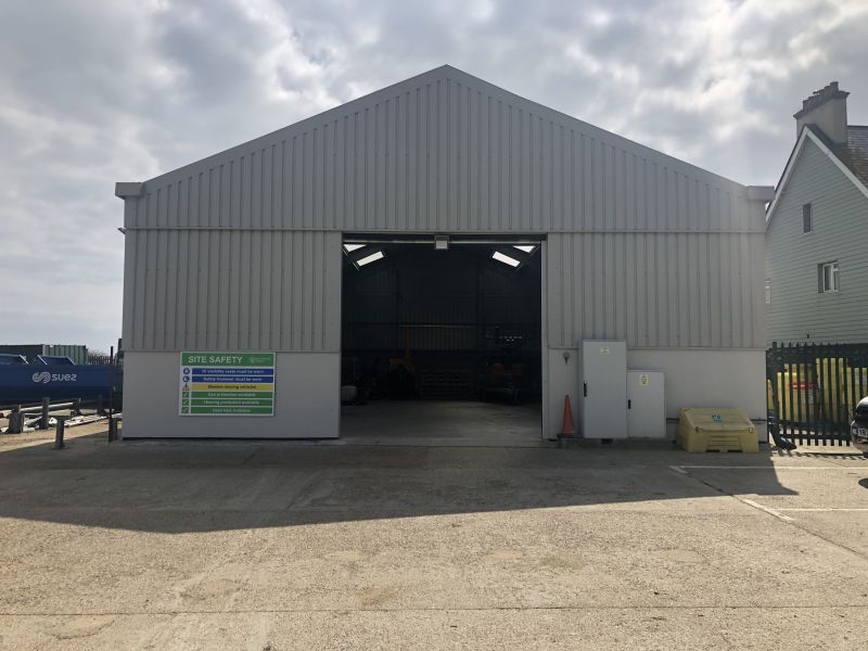Warehouse Refurbishment - Capel Cladding Ltd
